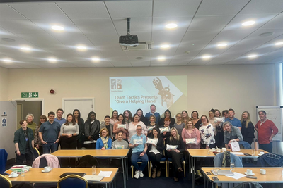 IWFM’s team collaborates to ‘give a helping hand’